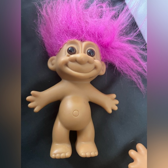Russ | Toys | Vintage Russ Pink Hair Troll Doll Hawaiian Shorts 99s ...